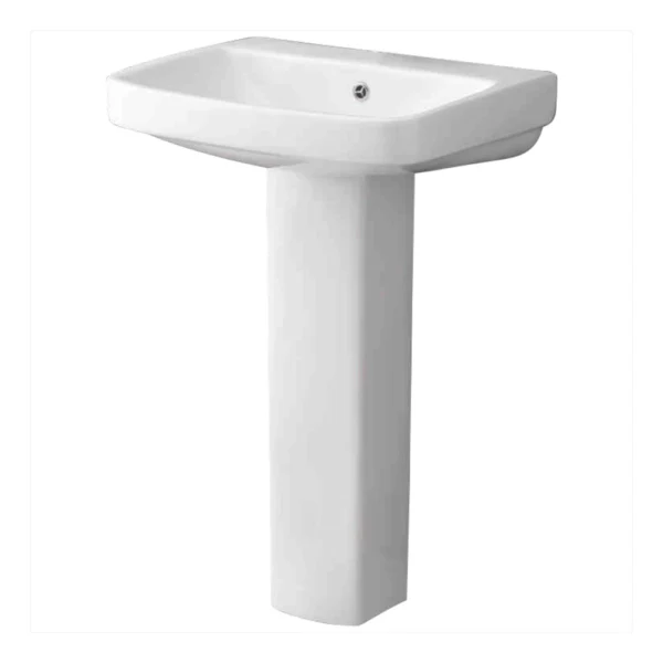 Full Pedestal Wash Basin | Elegant Pedestal Basin Design